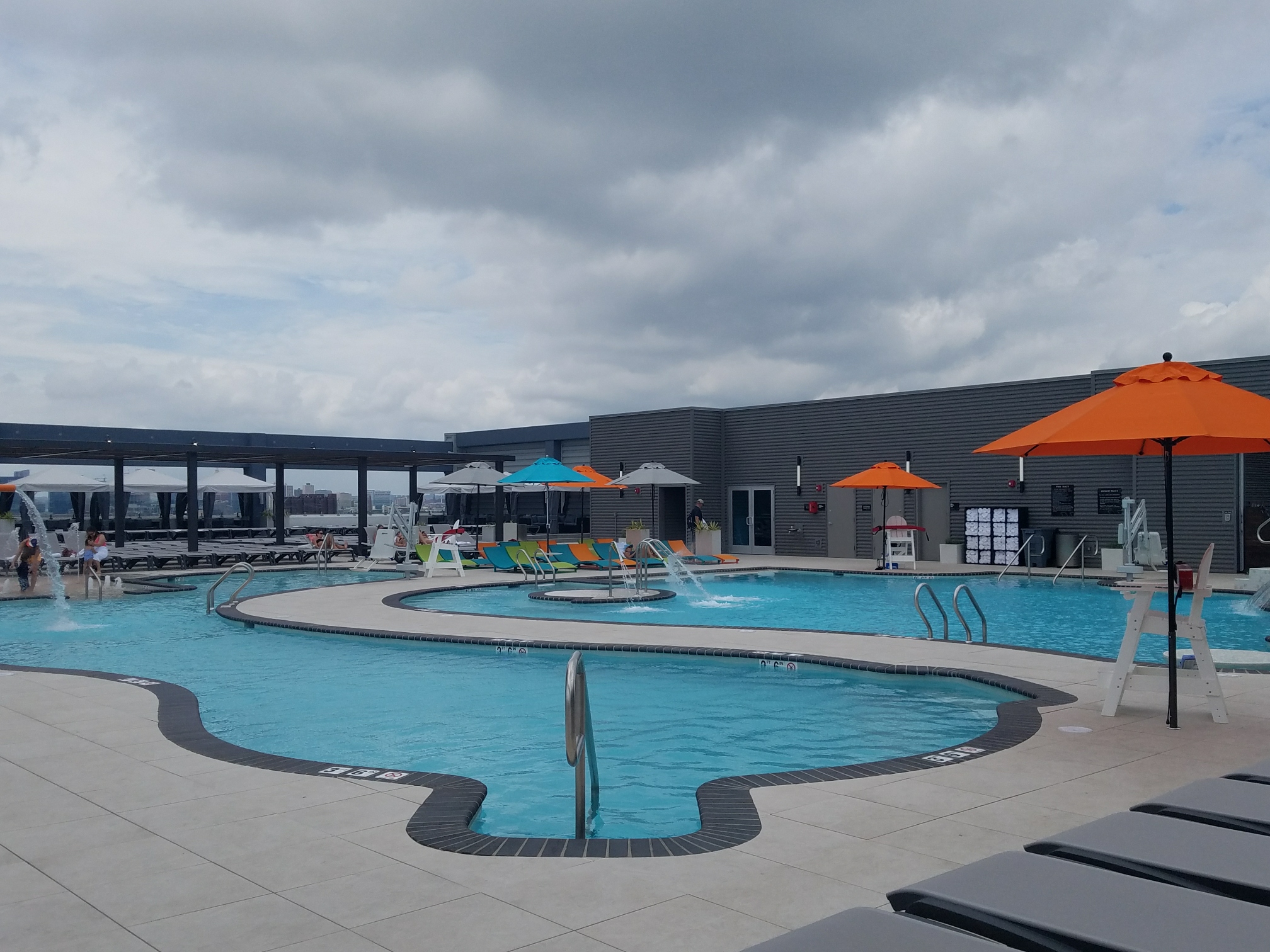 MERRITT GYM-ROOF DECK POOL is open!!
